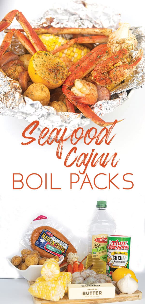Seafood Cajun Boil Packs - Glitter and Graze
