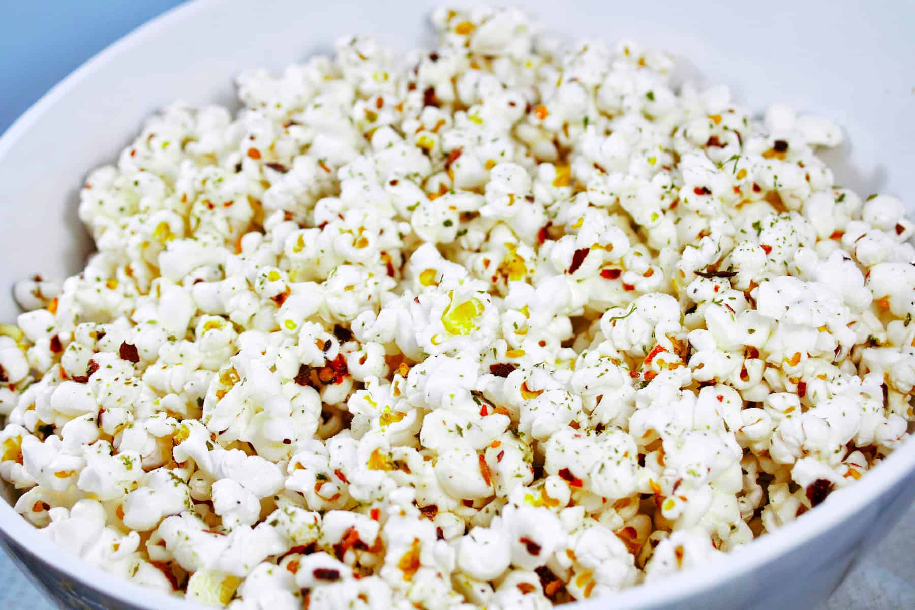 Spicy Ranch Popcorn - Glitter and Graze