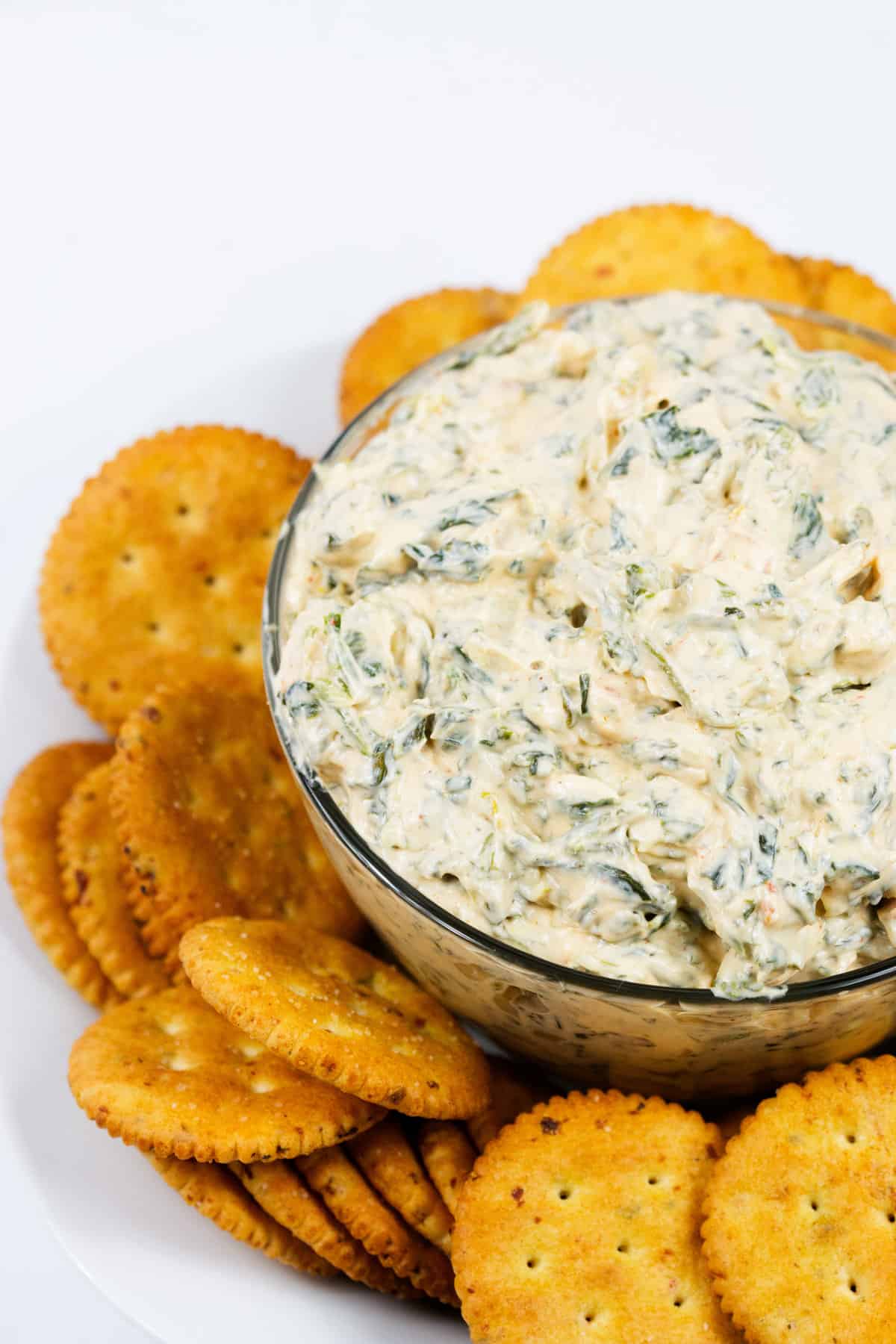 Spicy Ranch Spinach Dip - Glitter and Graze