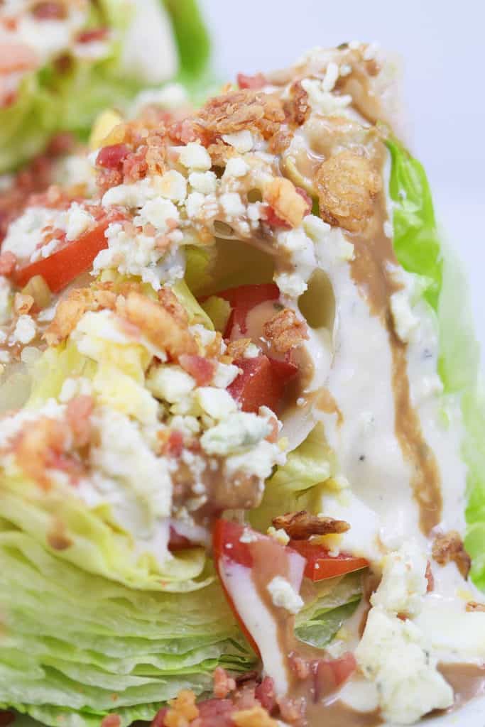 Ultimate Wedge Salad - Glitter and Graze