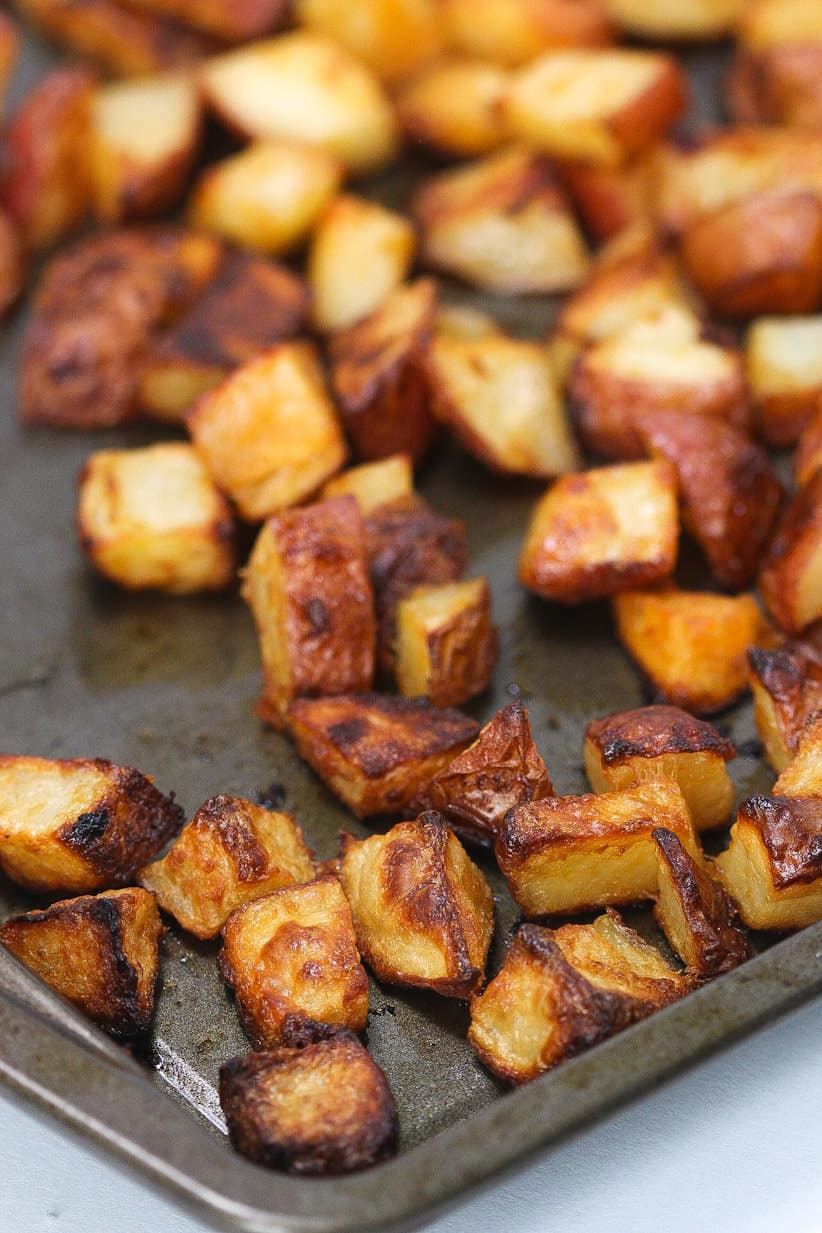 Sriracha Potatoes - Glitter and Graze