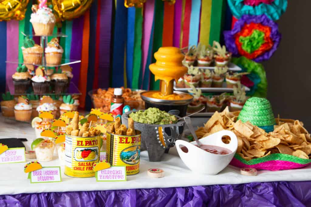 Taco Bar Party - Glitter and Graze