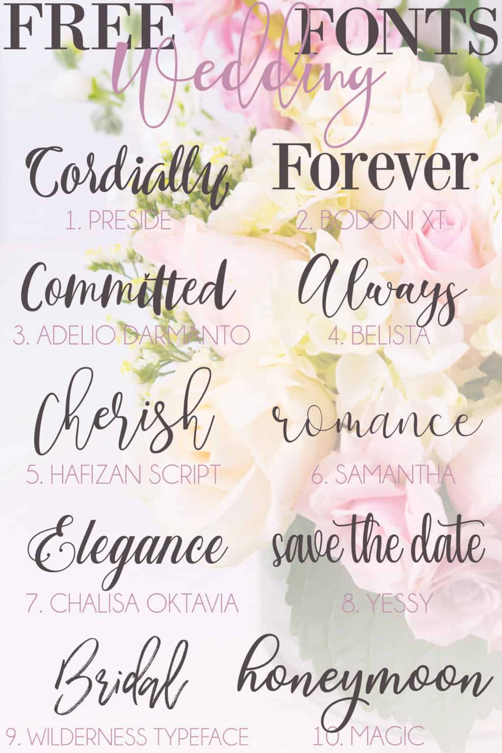 Free Pretty Fonts For Cricut - Glitter and Graze