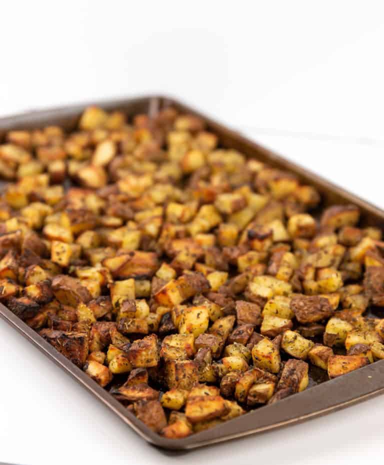 Zesty Italian Potatoes - Glitter and Graze
