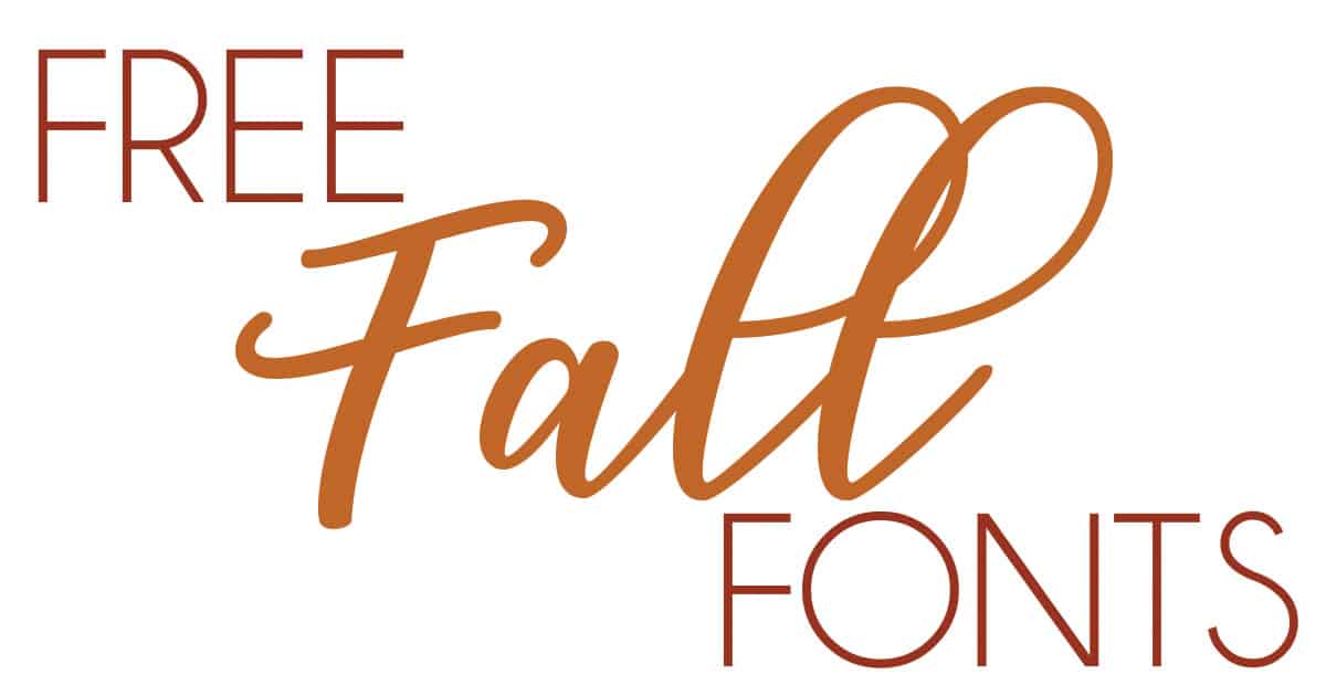 Free Fall Fonts - Glitter and Graze