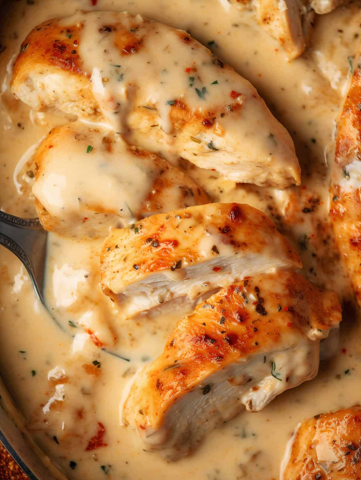 One-Pan Creamy Ranch Chicken - Glitter and Graze
