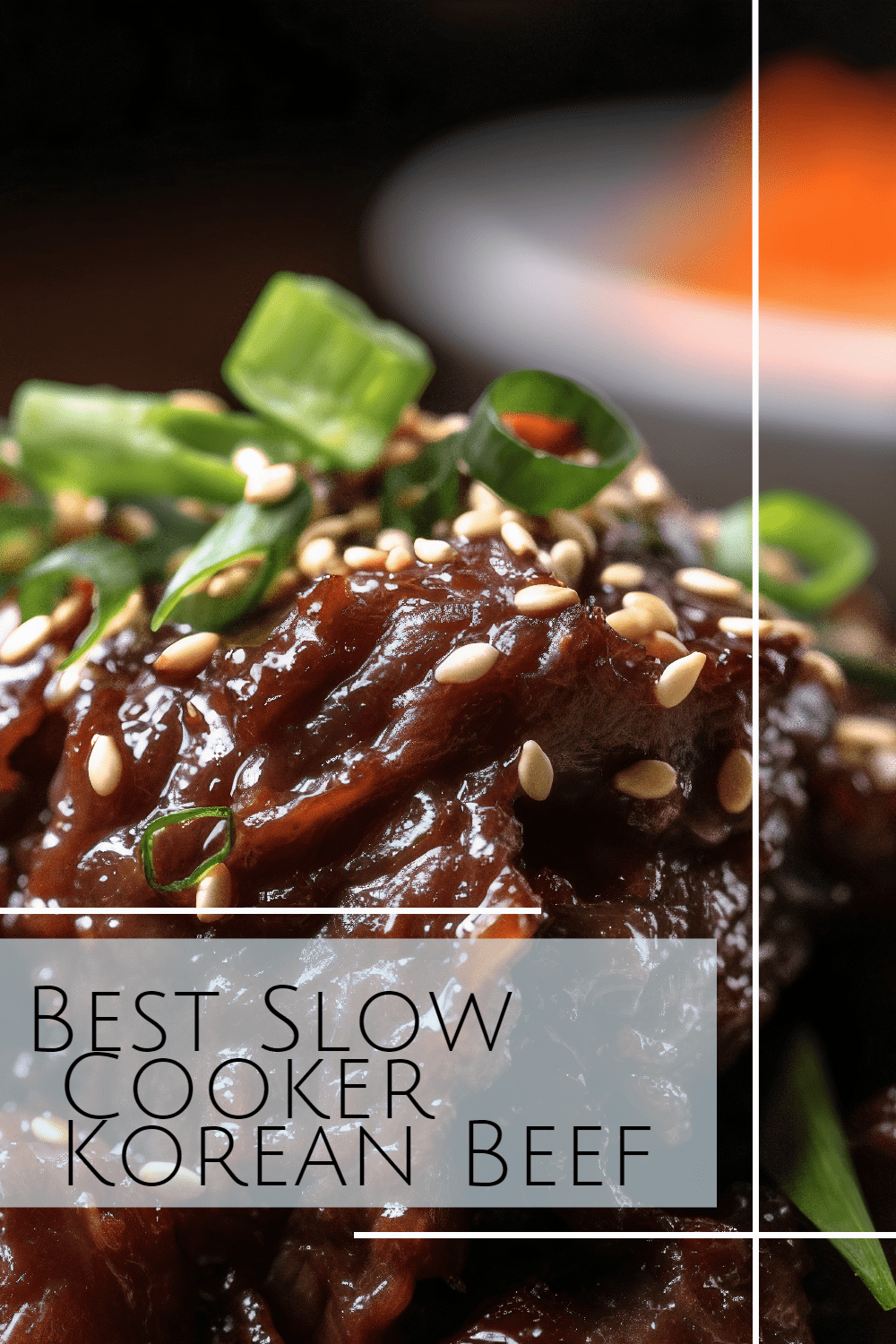 Best Slow Cooker Korean Beef - Glitter and Graze