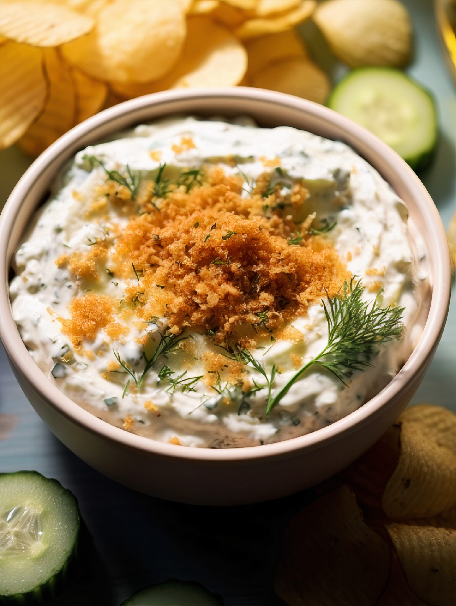 Easy Fried Pickle & Ranch Dip - Glitter and Graze