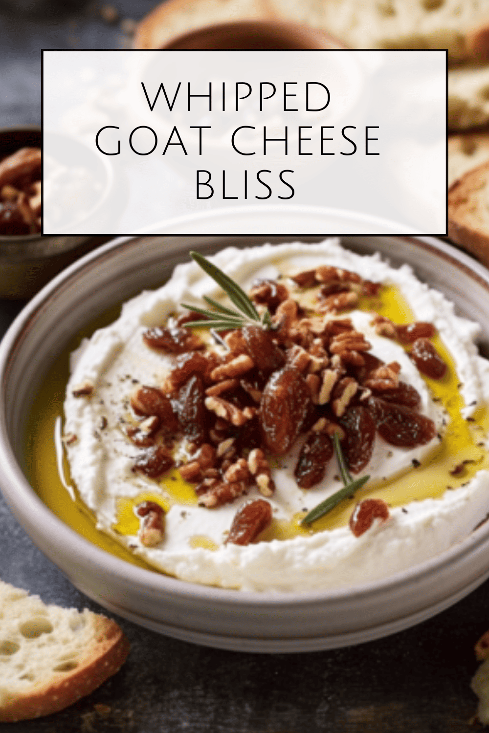 Whipped Goat Cheese Bliss - Glitter and Graze